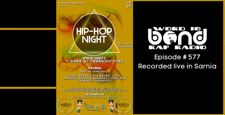 Word is Bond Rap Radio – Live Hip Hop at The Crown | Word Is Bond